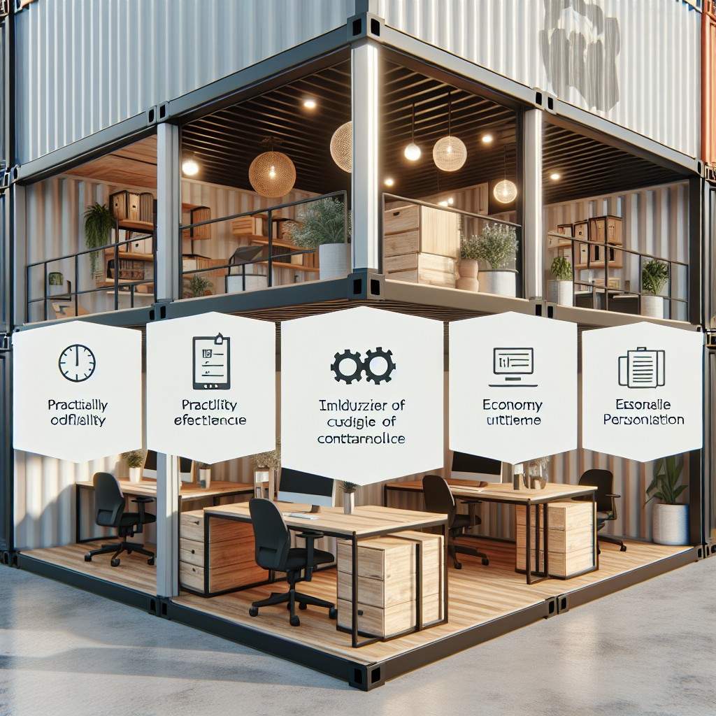 Découvrez les bureaux modulaires de Containers Solutions : praticité, économie et ...